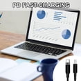 100W Fast Chargng for Notebooks USB Port to DC7.4x5.0mm Charging ...