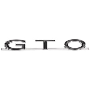 Rear Tail Panel Letter Emblem Set For 1966 Pontiac GTO LeMans Tempest ...