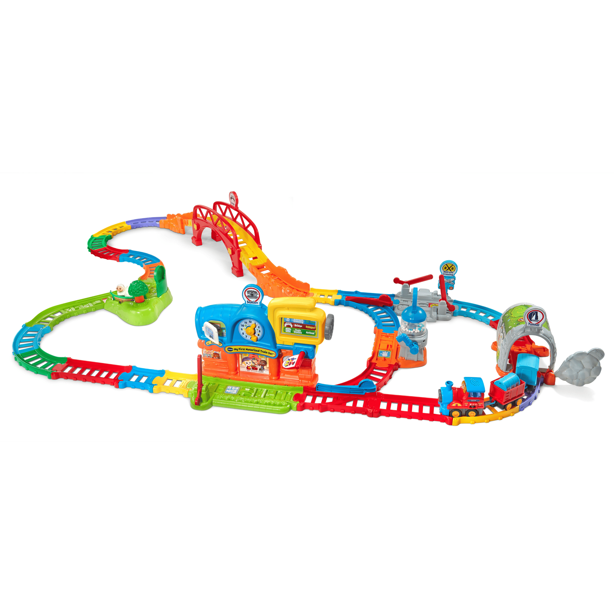 Click here for Vtech My First Motorized Train Set With Smartpoint... prices