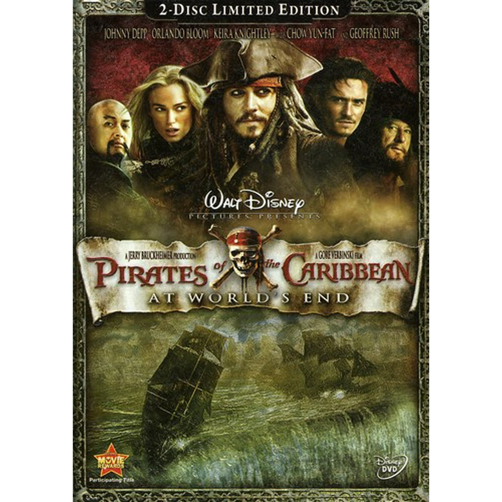 Pirates of the Caribbean at Worlds End (DVD) - Walmart.com - Walmart.com