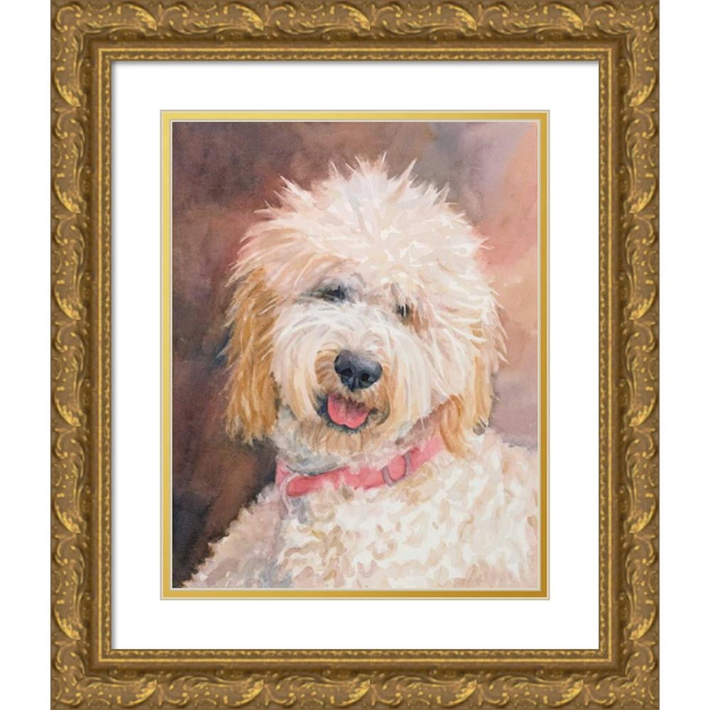 Fagan, Edie 15x18 Gold Ornate Wood Framed with Double Matting Museum ...