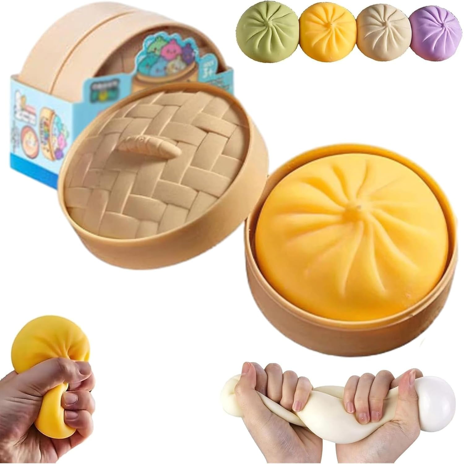 Click here for Cuoff Giant Dumpling Squishy  Jumbo Rainbow Dumpli... prices