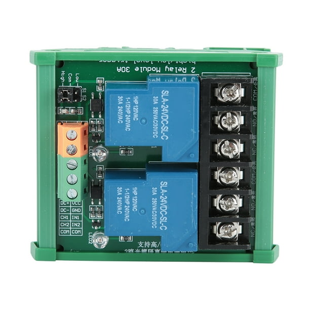 Module Relais Module Relais 24v 2 Canaux 30A 24V Module Relais Avec ...