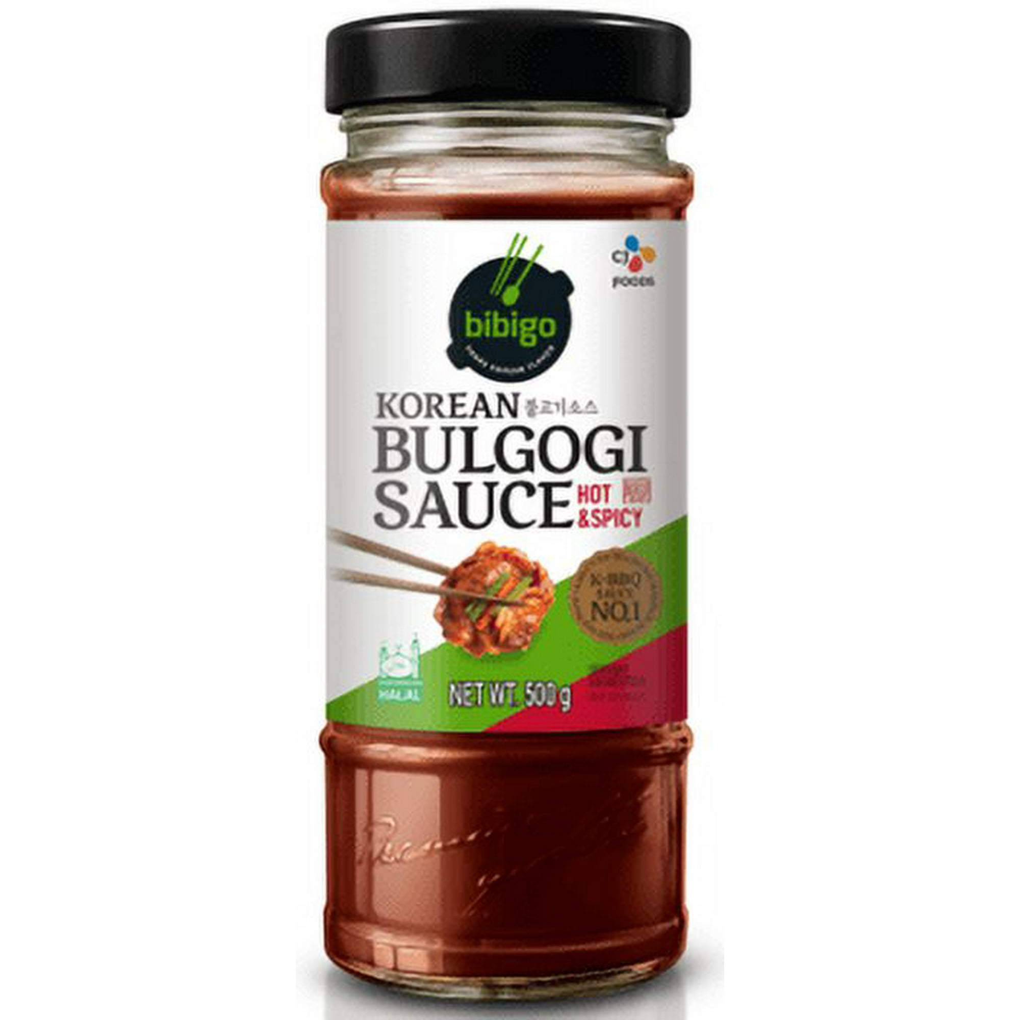 Click here for Cj Bibigo Korean Bulgogi Sauce Hot & Spicy  500g C... prices