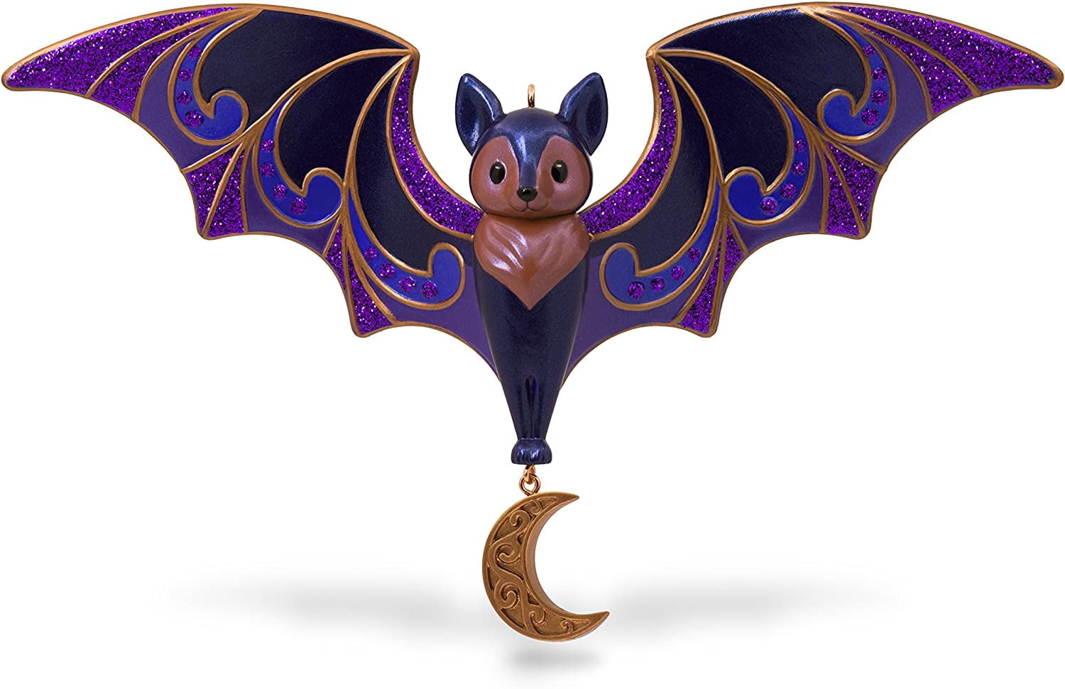 Hallmark Keepsake Bewitching Bat 2018 Dated Halloween Ornament ...