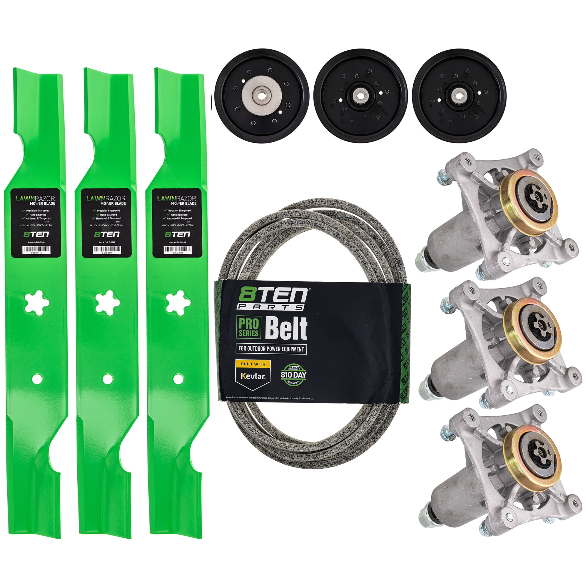 Click here for 8ten Blade Spindle Belt Idler Kit For Husqvarna 54... prices