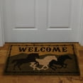 Rivers Edge Products 30" x 18" Coir Doormat, Welcome Mat With Slip ...
