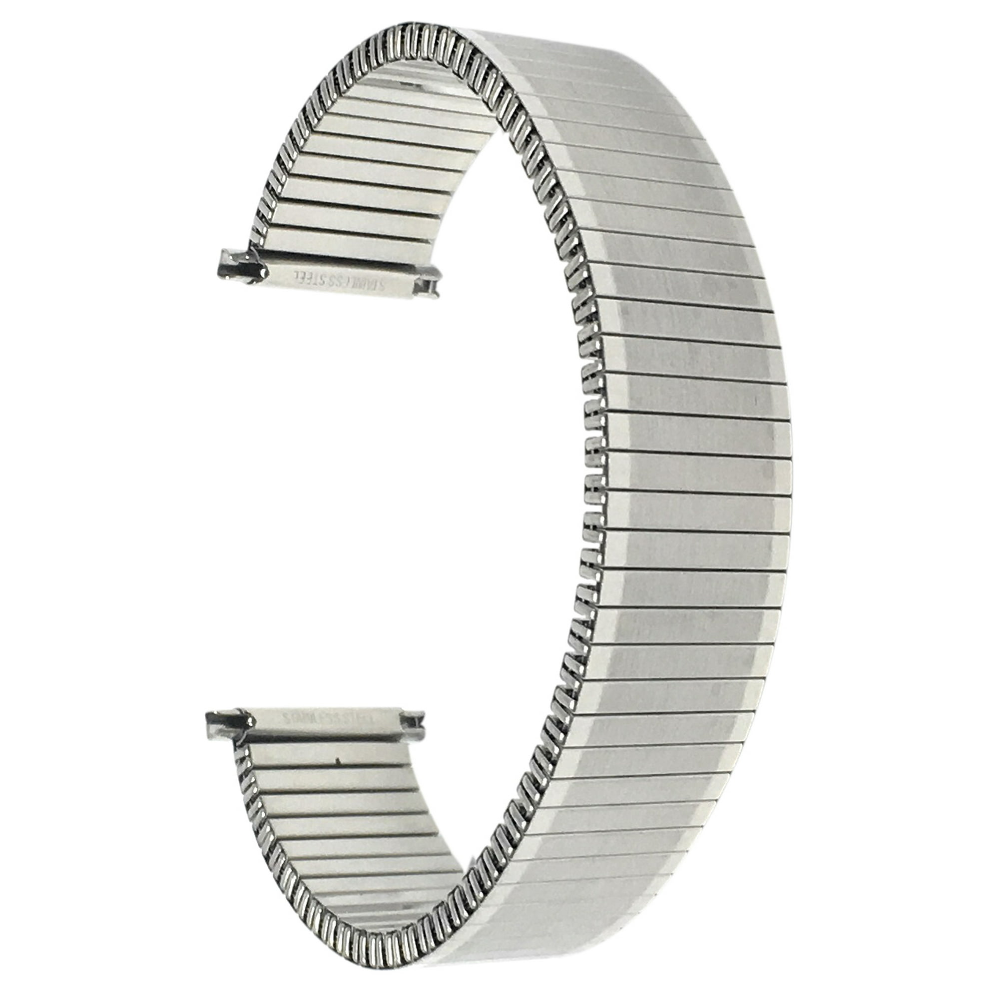Click here for Bandini 19mm Silver Tone Stainless Steel Stretch W... prices