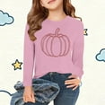 Avtoify Kids Thanksgiving Long Sleeve Print Shirts Crew Neck Dressy ...
