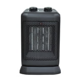 Visionair 10 In. 750/1500W 5120 Btu 160 Sq-Ft. Oscillating Ceramic ...