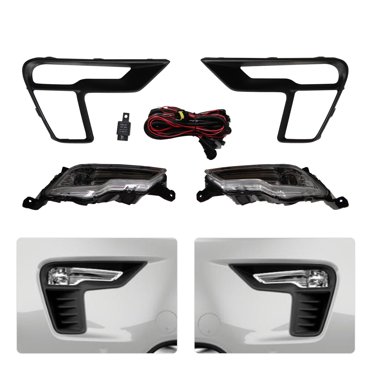 Halo Proj Fog Lights W/Switch Clear Fits select: 2011-2013 DODGE ...