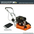 YARDMAX YC1160 2,500 lb. Compaction Force Plate Compactor YARDMAX 6.5HP ...