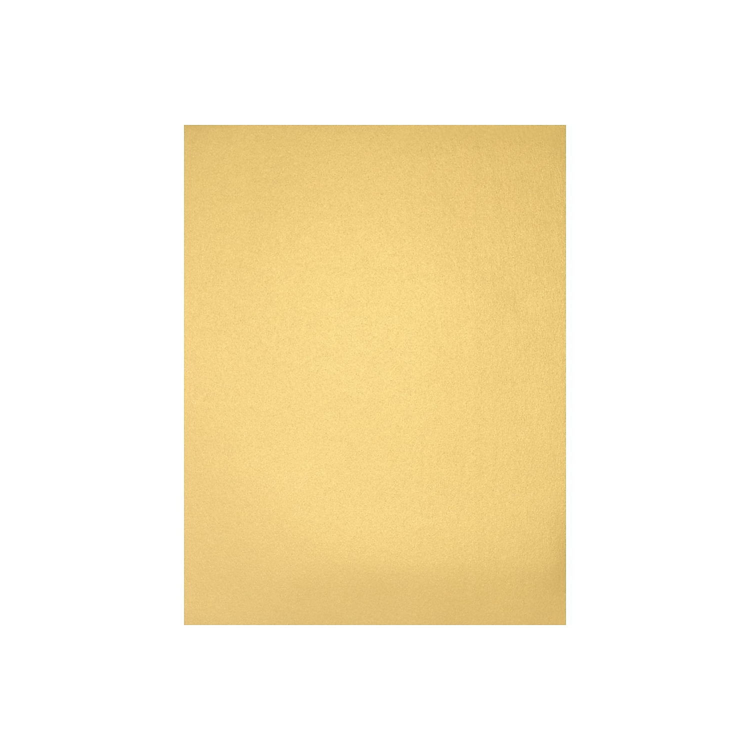 8 1/2 x 11 Cardstock - Gold Metallic (1000 Qty.) - Walmart.com