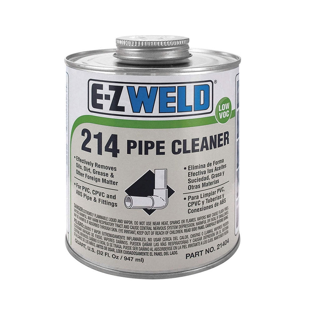 Thrifco Plumbing 6622211 8 Oz Pvc Clear Cleaner - Walmart.com