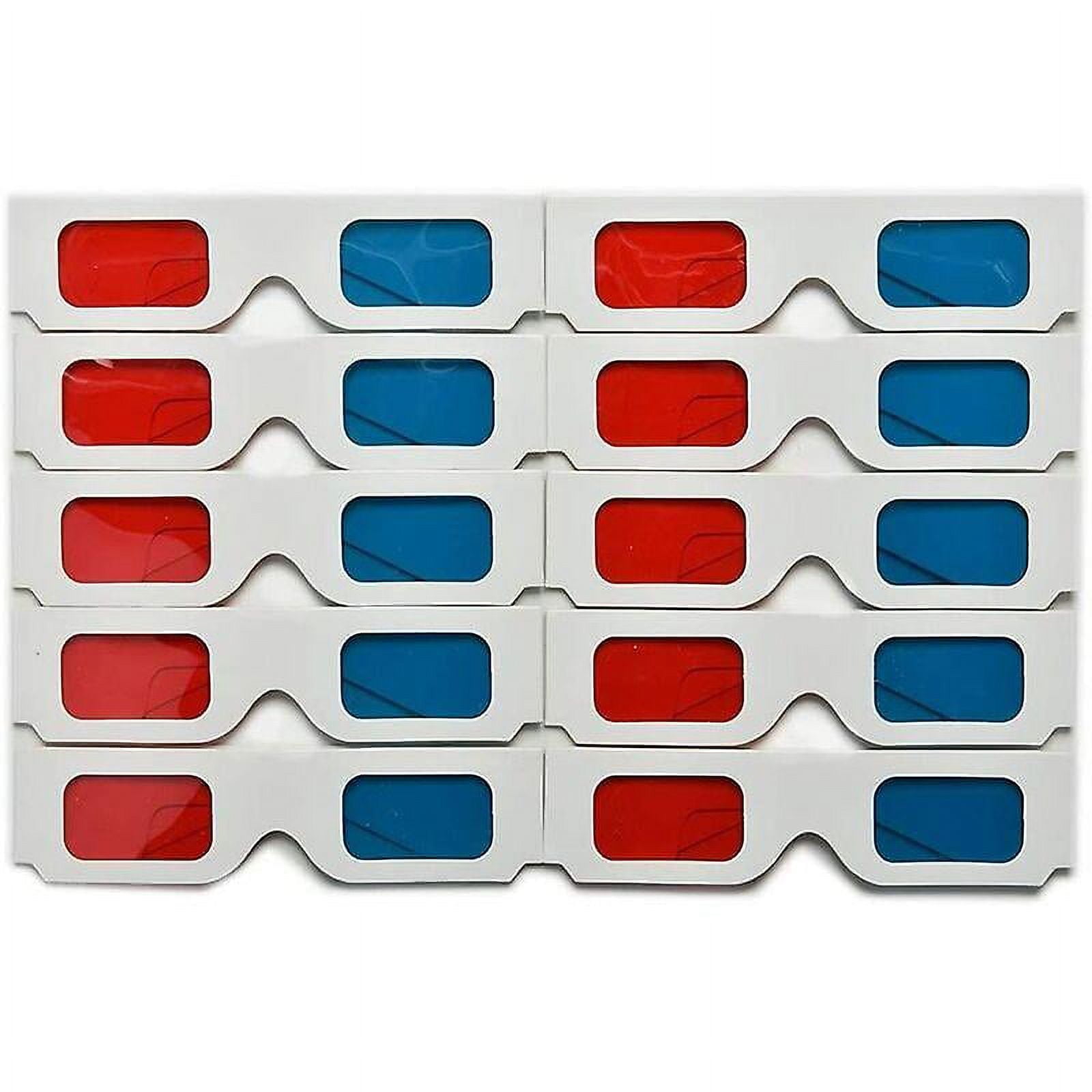 10 pares de gafas de cartón 3D gafas 3D universales gafas de cartón ...