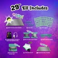 LetsGlow Studio - DIY Arts Crafts Glow Kit for Teens, 16 Color LED ...