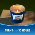 Cutter Outdoor Scented Candle, Citronella and Mint, 17 oz, Blue, Burns ...