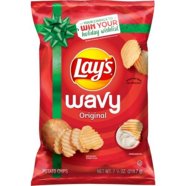 Lay's Wavy Original Potato Chips, 8 Oz. - Walmart.com