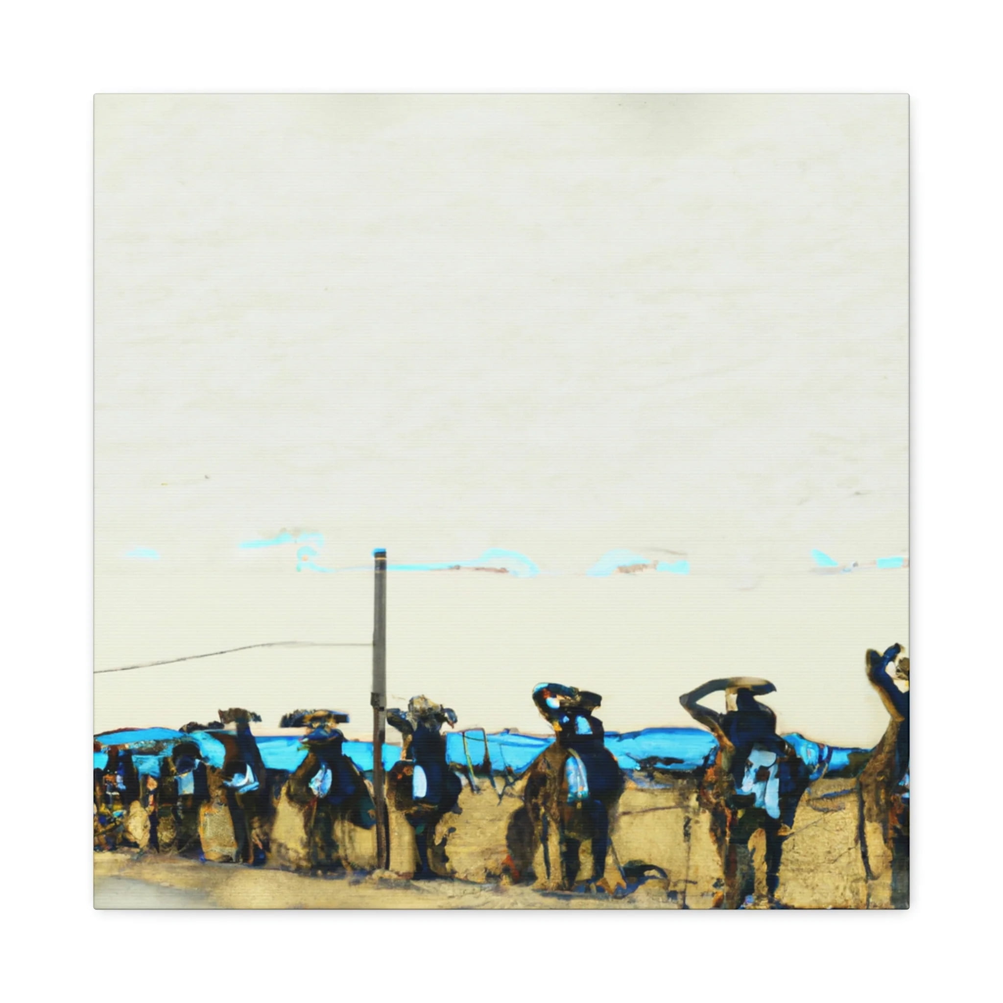 Picket Line Protest Art - Canvas - Walmart.com