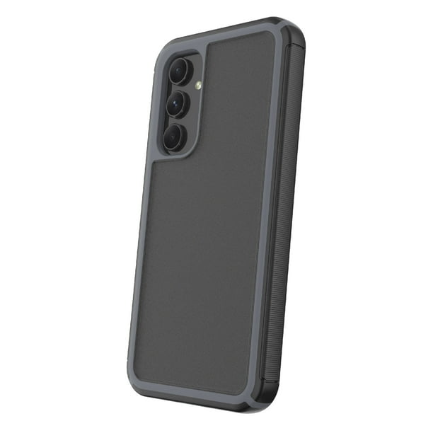 onn. Slim Rugged Phone Case for Samsung Galaxy A54 5G - Black/Gray ...