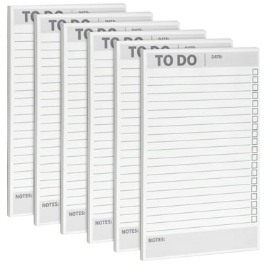 10 Pack to Do List Notepads Daily Checklist Notebook 8.5 x 3.7 Inch ...