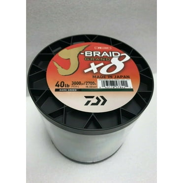 Daiwa J-Braid x8 Grand 15lb Braided Fishing Line, 150yd - Walmart.com