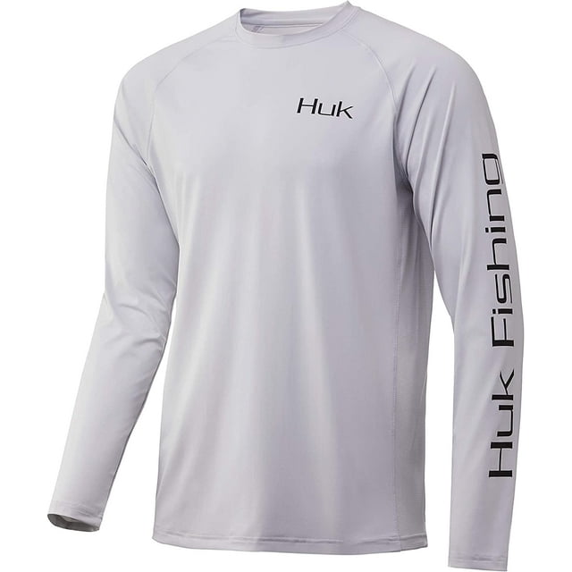 HUK Men's Americana Flag Pursuit | Long Sleeve Performance Fishing ...