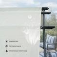 Cloud Mountain Top Canopy Patio Pergola, 8' x 10' x 8', Beige and Black ... Cloud Mountain Top Canopy Patio Pergola, 8' x 10' x 8', Beige and Black ...