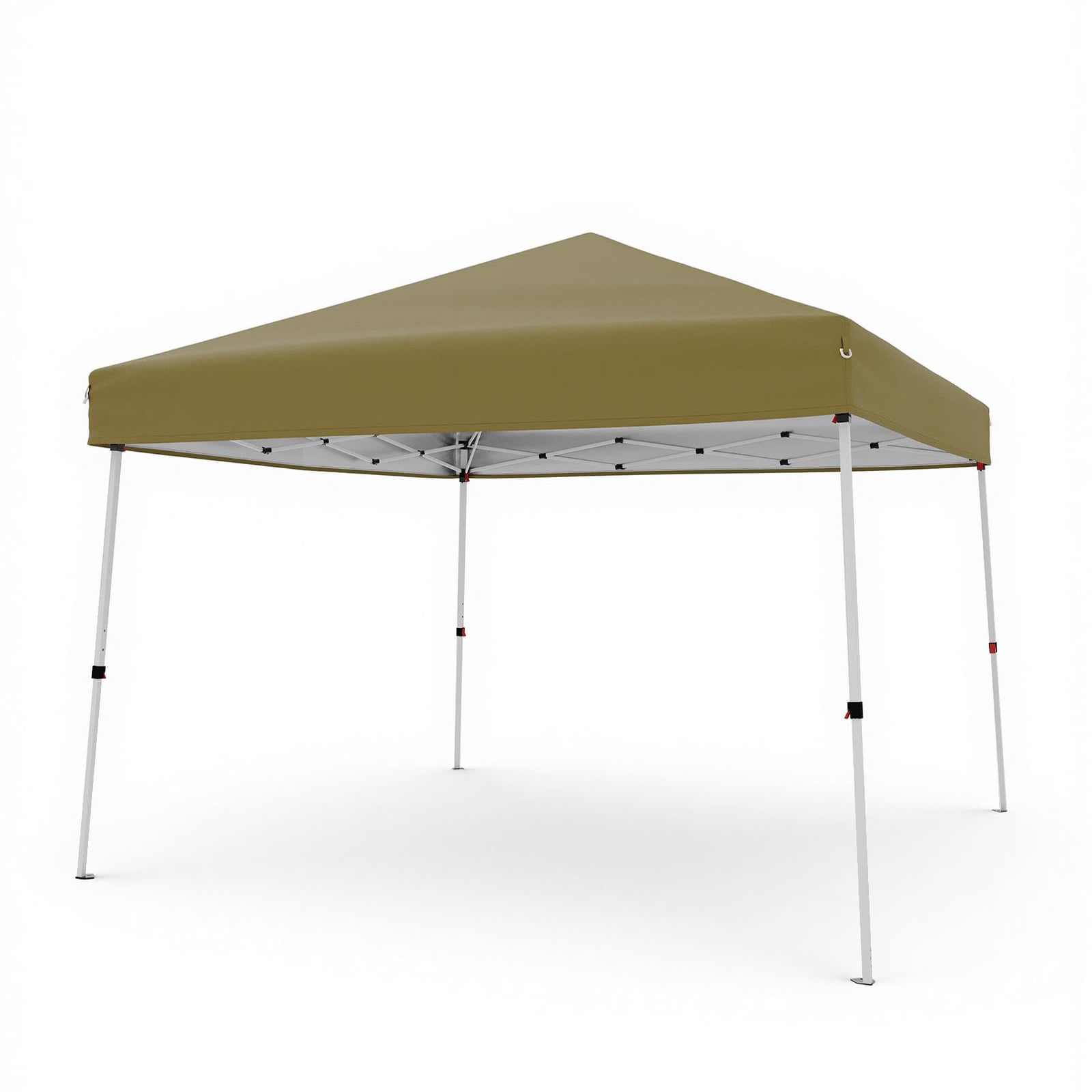 CazToi 10x10 Ft Pop Up Canopy Tent with Carrying Bag Instant Outdoor ...
