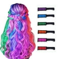 Inadays Hair Chalk Comb, Washable Temporary Hair Dye for Kids, 10 ...