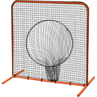 CHAMPRO Baseball/Softball Pitcher's Safety L-Screen On-Field Practice ...