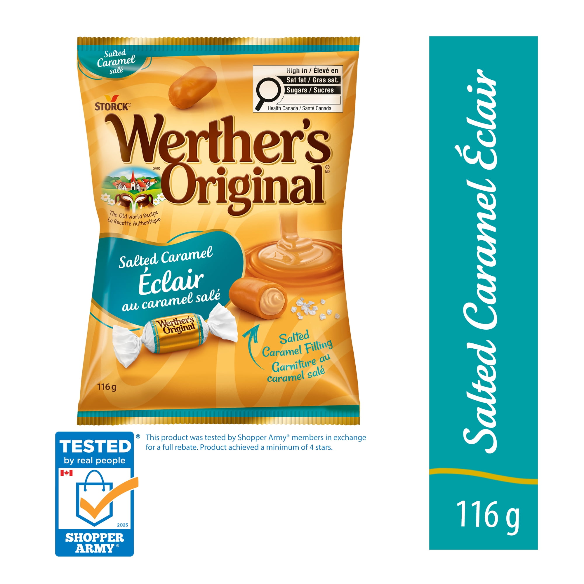 Click here for Werthers Original Salted Caramel Eclair Caramel Ca... prices