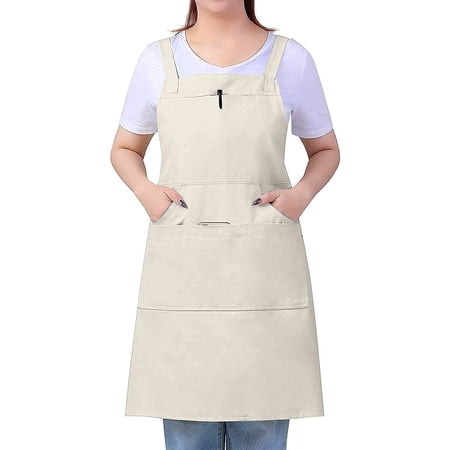 Thick Professional Artist Apron, Cross Back + Quick Release Buckle + 5 ...