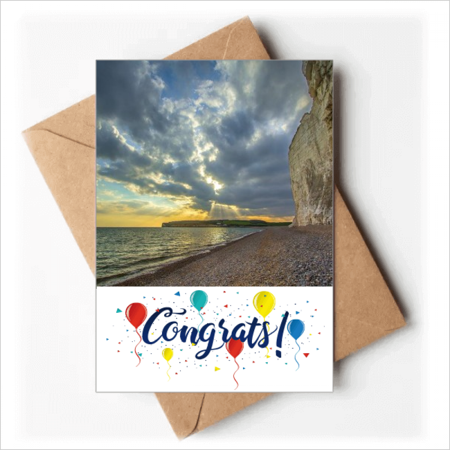 Ocean Water Sky Cloud Science Nature Picture Wedding Cards ...