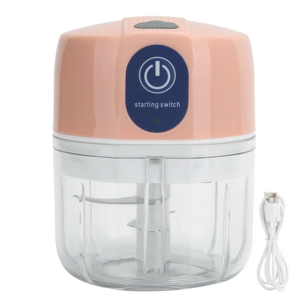 Electric Food Chopper,250ML Mini Electric Garlic Chopper Food Processor ...