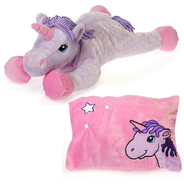 18 Unicorn Peek A Boo Plush By Fiesta