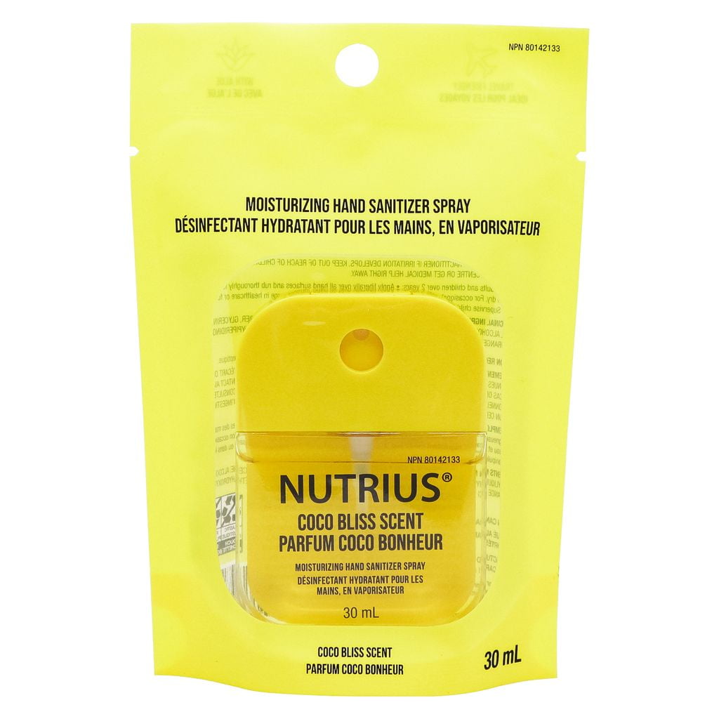Click here for Nutrius Hand Sanitizer Coco Bliss Spray 30 Ml 30 M... prices