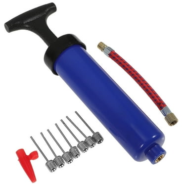 SPORTBIT Portable Ball Pump with 5 Needles - Multisport Air Inflator ...