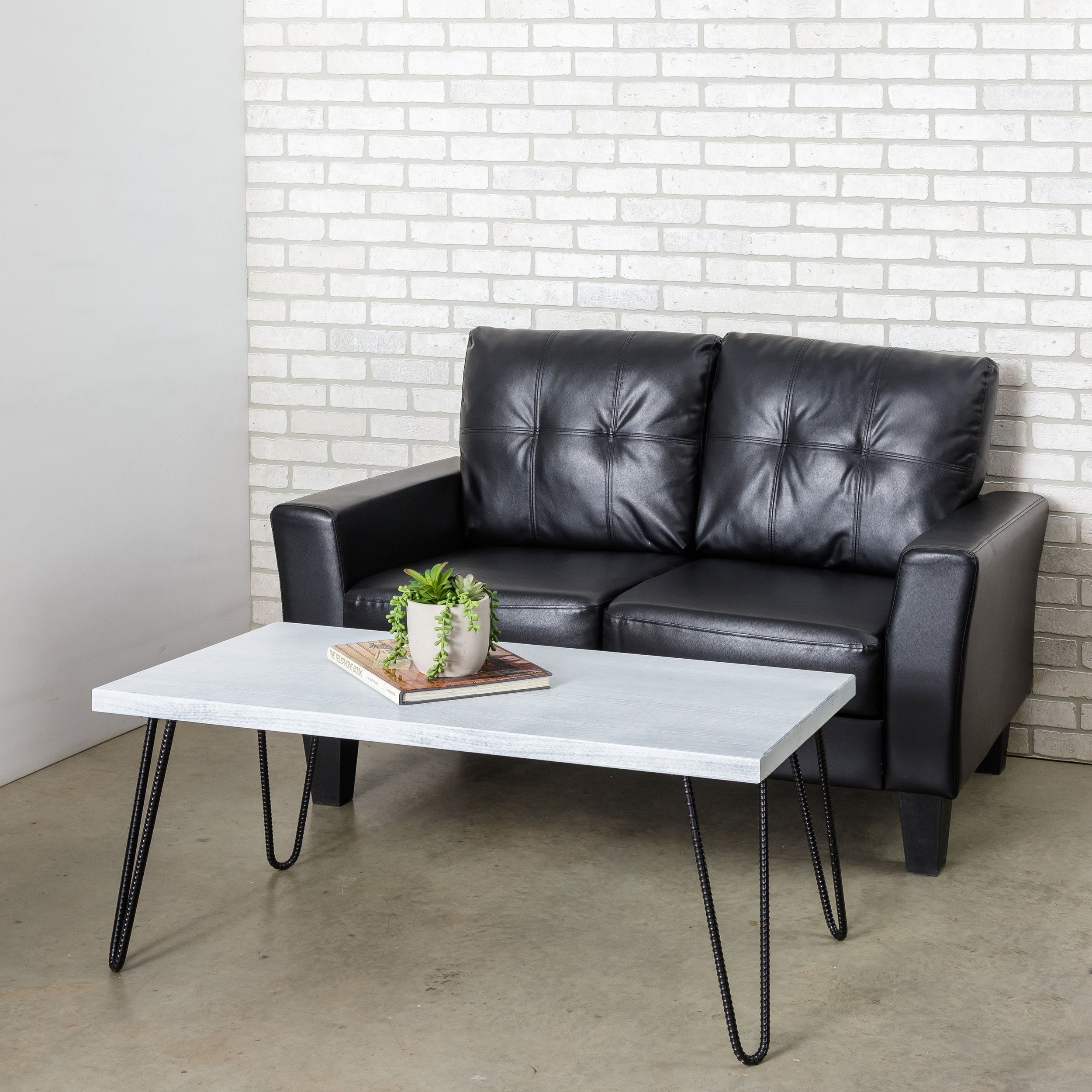 Ramsay Modern Retro Coffee Table, 40-inch Wide - Walmart.com