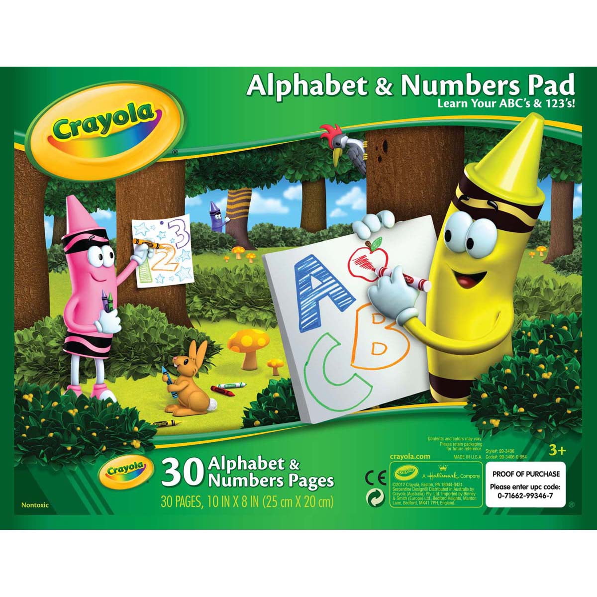 Click here for Crayola Alphabet & Numbers Pad 10X8-30 Sheets - 99... prices