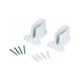 Closetmaid TotalSlide White Wire Shelf End Bracket (4-Count) 755400 ...