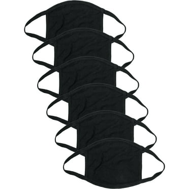 10 Pack Washable Face Mask Reusable Breathable Mouth Mask Black ...
