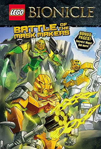 Pre-Owned Lego Bionicle: Battle of the Mask Makers (Graphic Novel #2 ...