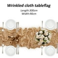 90*300cm for Baby Shower Decoration, Gauze Rustic Table Runner for ...