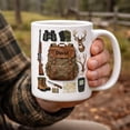 Personalized Hunting Mug, Custom Name Hunter Gift, Deer Hunting Mug ...