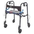Drive Medical Clever Lite Rollator, Rolling Walker, Adult, 8" Wheels ...