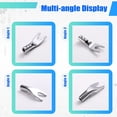 4Pcs Speaker Wire Y Spade Plug U Fork Non-Magnetic Amp Wire Connectors ...