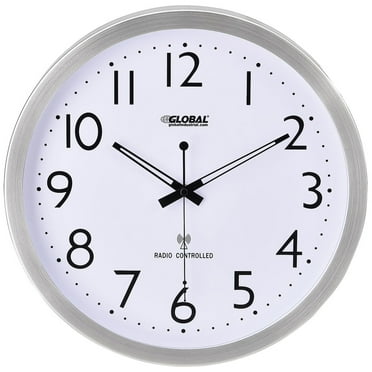 Low Vision Atomic Solar Wall Clock - Walmart.com