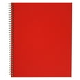 120 Count 3 Subject Red Exceed Notebook, 11" x 9", College Ruled ...