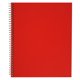 Exceed 1 Subject Red Notebook, 10.5" x 8.5", Wide Ruled, 100 Count ...